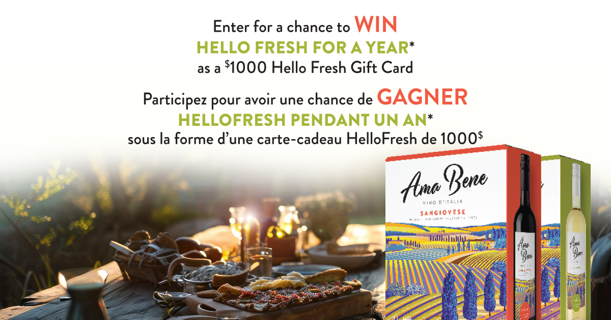 Contest Ended - Ama Bene Hello Fresh Contest (NB)